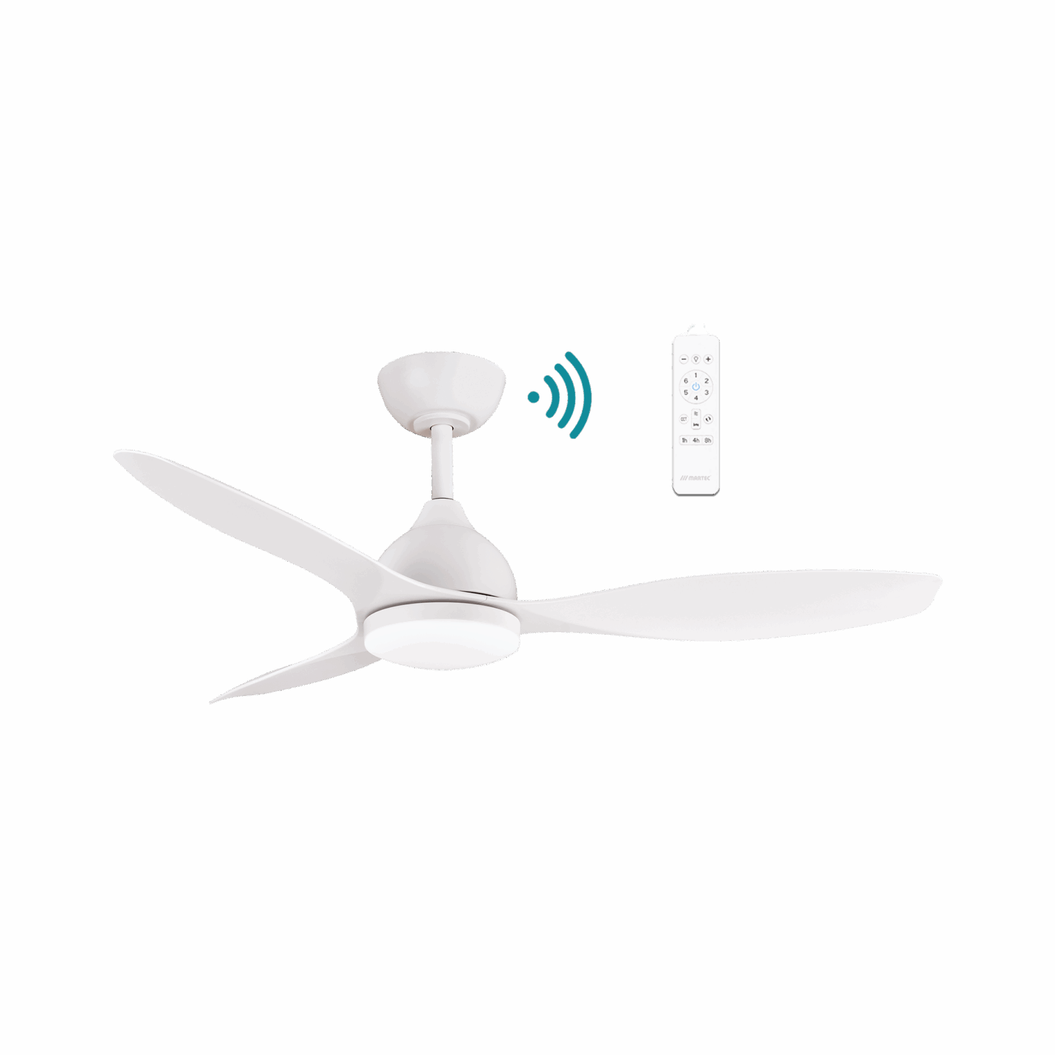 Elite DC 48" & 52" Smart Ceiling Fan With WIFI Remote Control + LED ...
