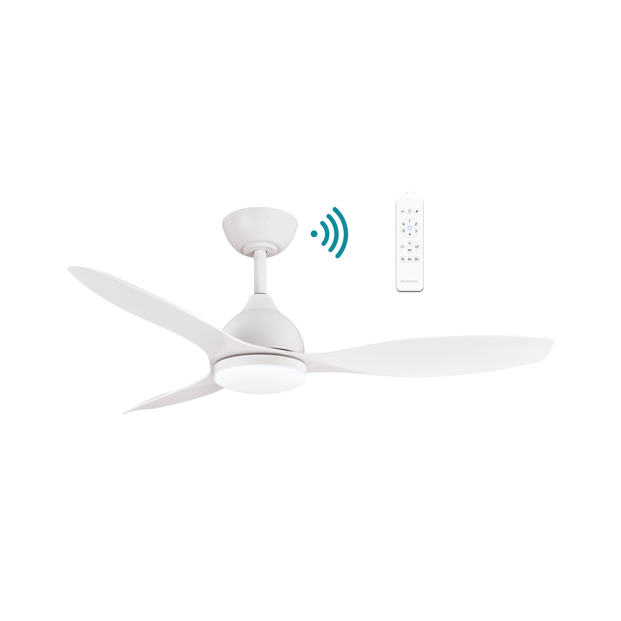 Elite DC 48" & 52" Smart Ceiling Fan With WIFI Remote Control + LED ...