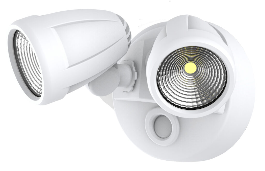 Bandit Tricolour LED Security Light Single / Double Head with or ...