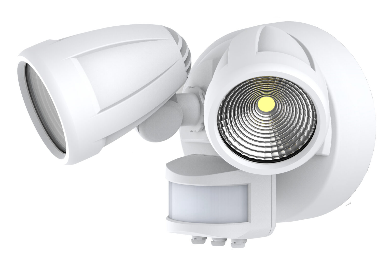 Bandit Tricolour LED Security Light Single / Double Head with or ...