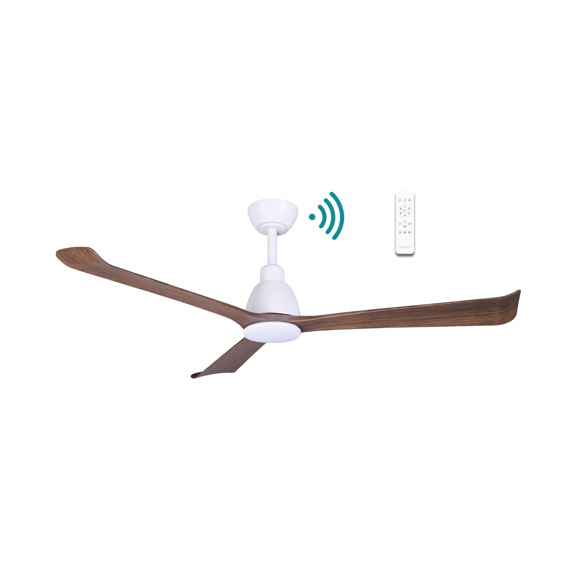 Polo DC 52" Smart Ceiling Fan With WIFI Remote Control + LED light - Martec