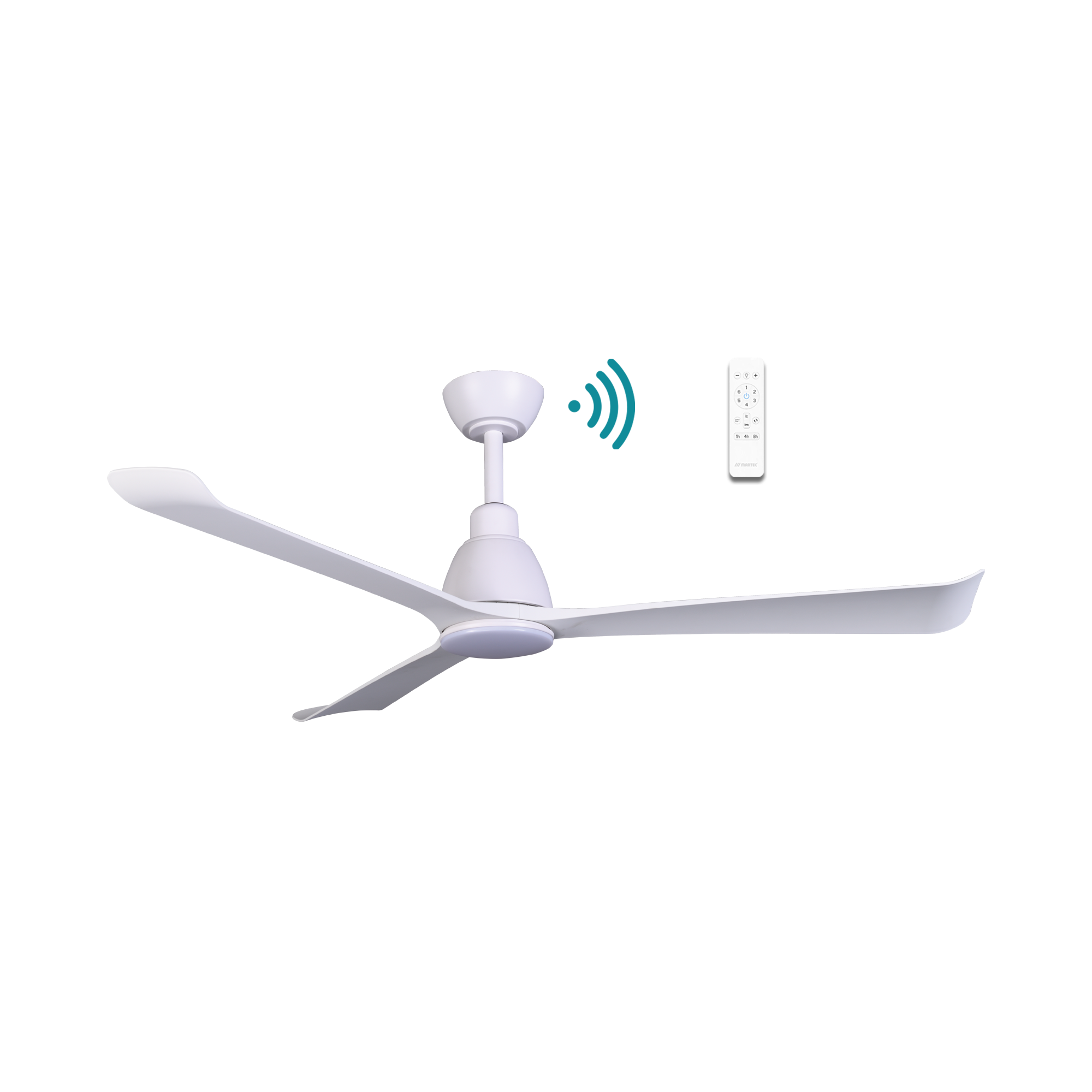 Polo DC 52" Smart Ceiling Fan With WIFI Remote Control + LED light - Martec