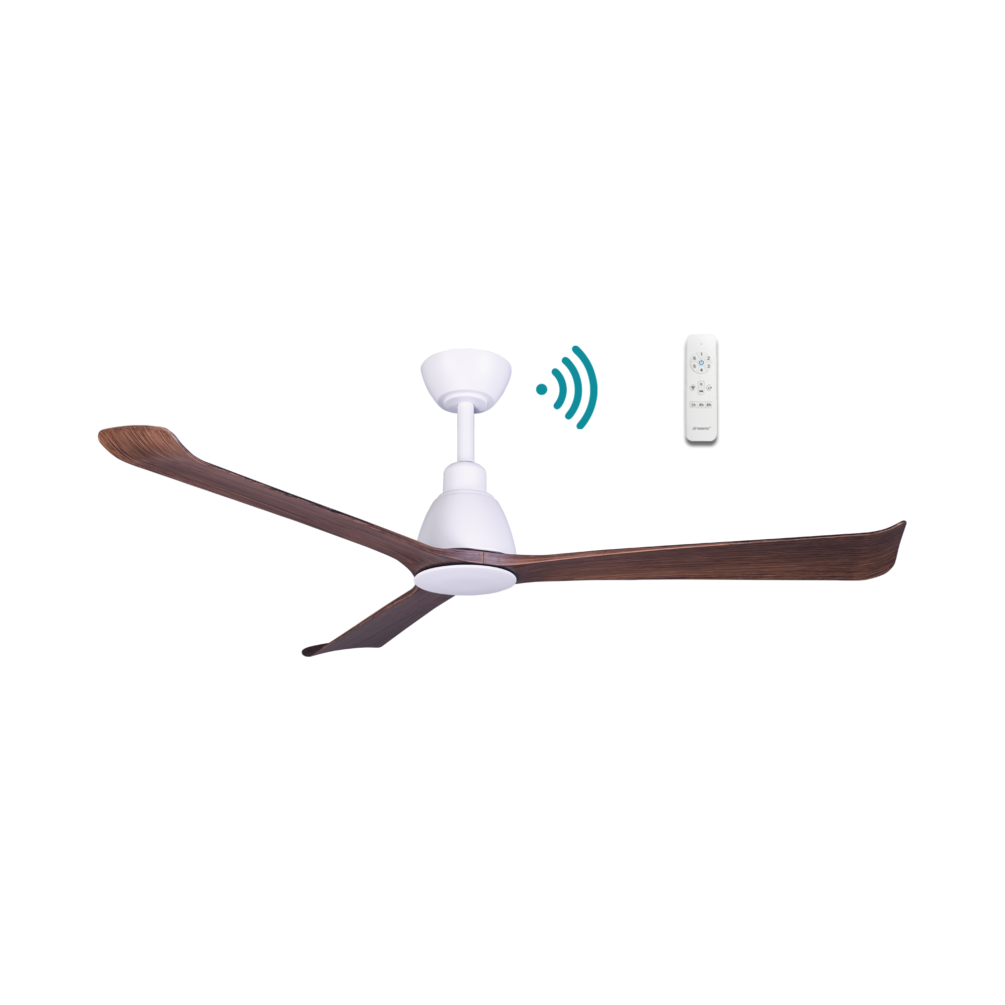 Polo DC 52" Smart Ceiling Fan With WIFI Remote Control - Martec
