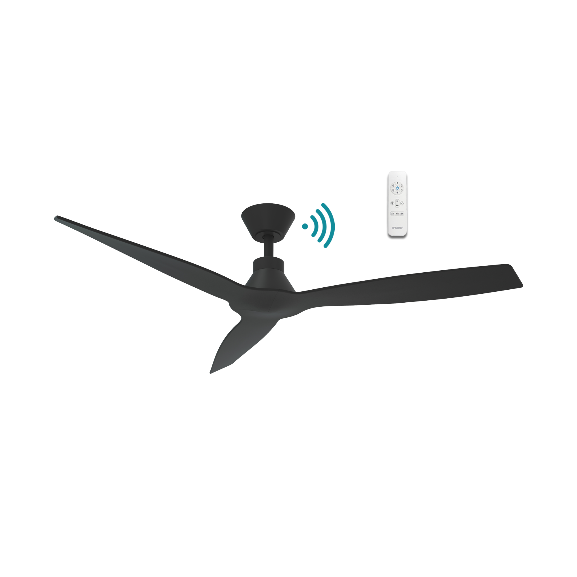 Triumph DC 52" Smart Ceiling Fan With WIFI Remote Control - Martec